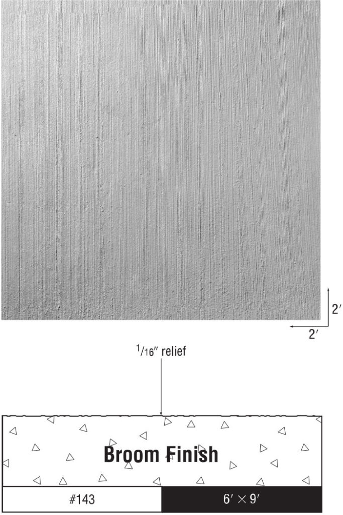 #143 Broom Finish - Scott System